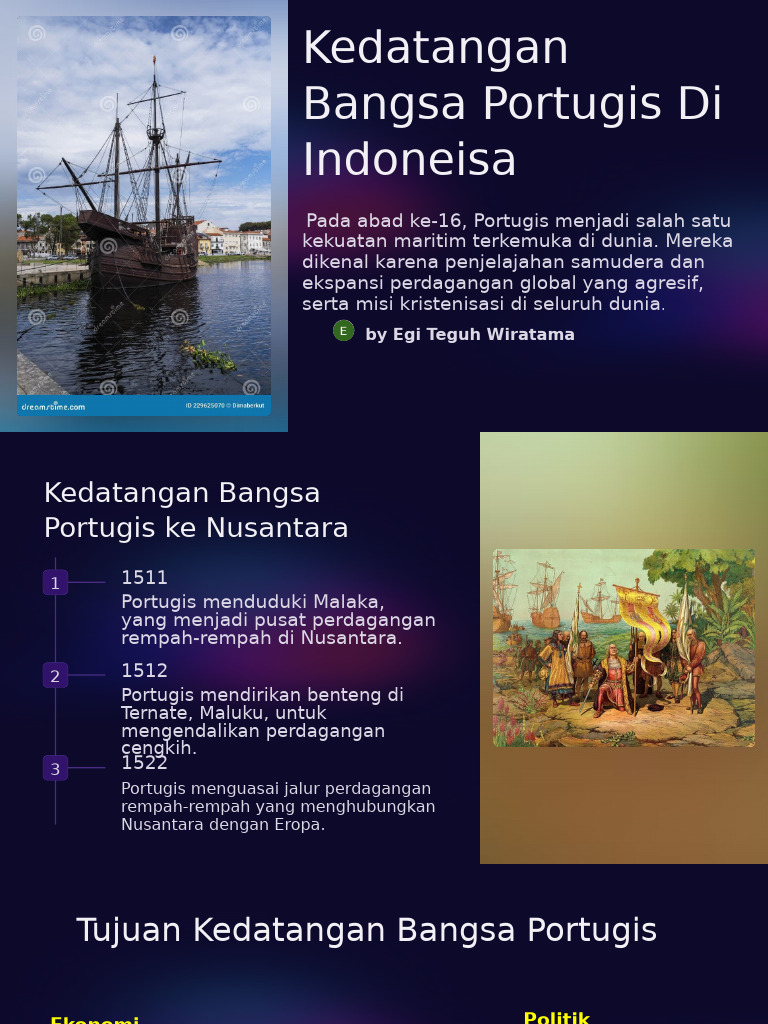 Kedatangan Bangsa Portugis | PDF