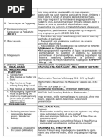 Pagsukat NG Area Gamit Ang Angkop Na Yunit: Quarter 4 Week 5 Day 1 | PDF