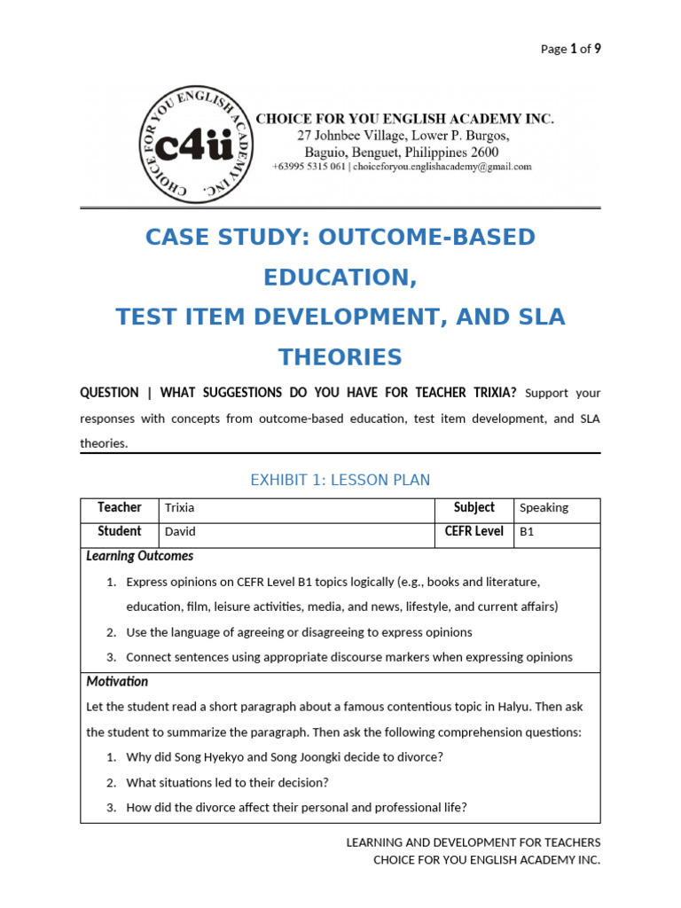 Case Study 2 | PDF | Accent (Sociolinguistics) | English Language