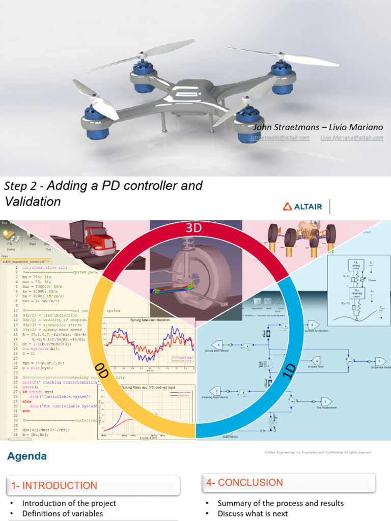 Step 2 Drone Model PD Controller Validation | PDF | Torque | Helicopter Rotor