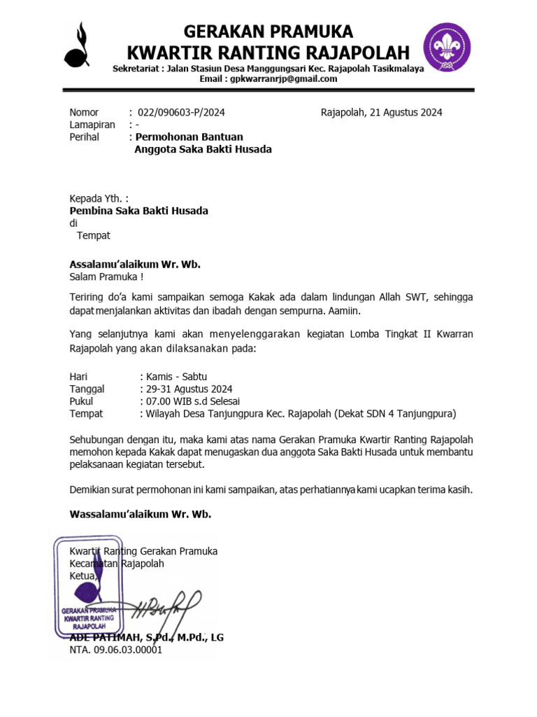 Permohonan Anggota SBH | PDF