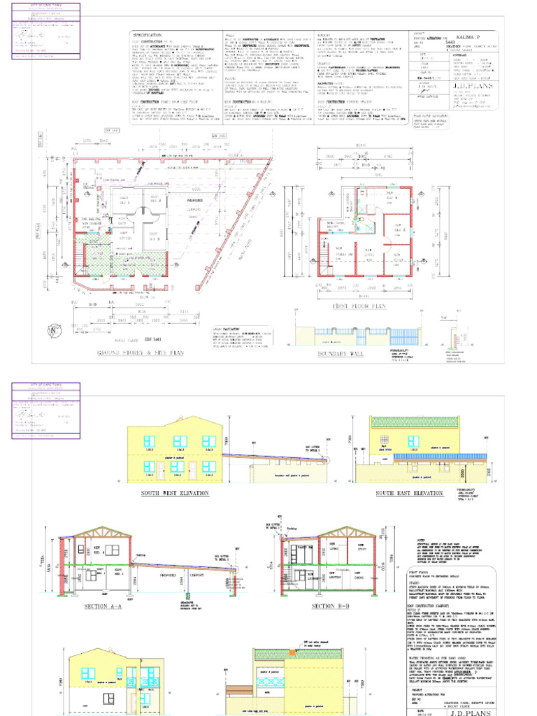 Approved Building Plan | PDF