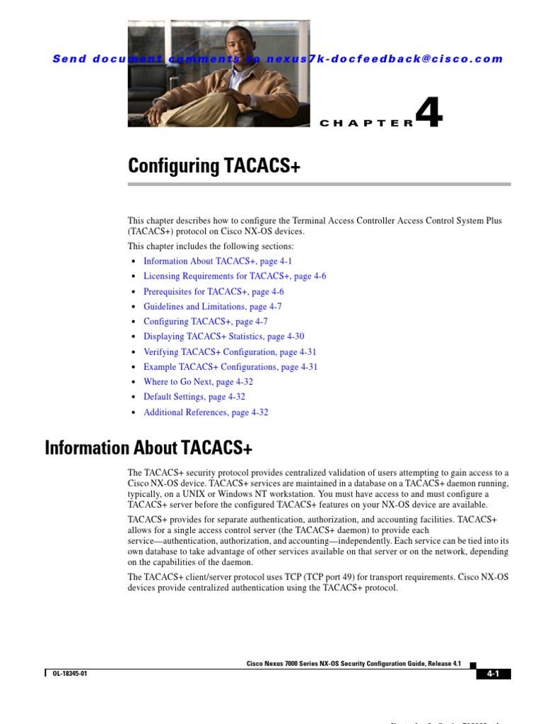 Configuring TACACS+ | PDF | Radius | Networking Standards