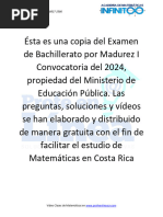 Practica Matematicas BXM 2025 | PDF | Tangente | Geometría Elemental