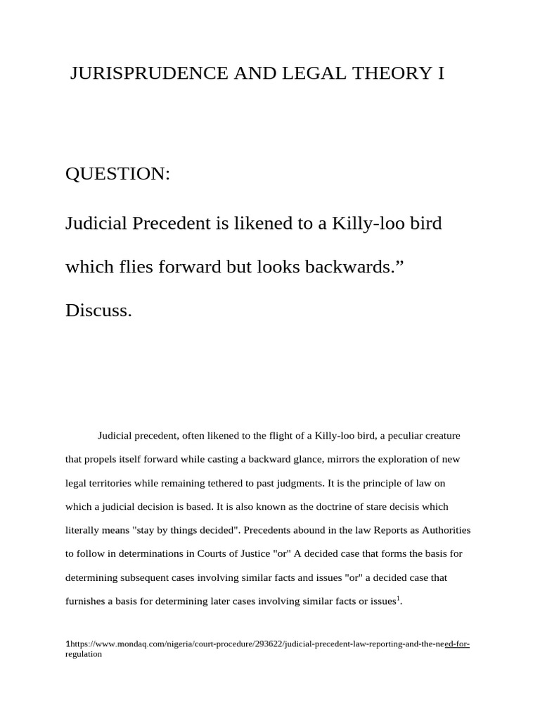 Juris 2 | PDF | Precedent | Decision Making