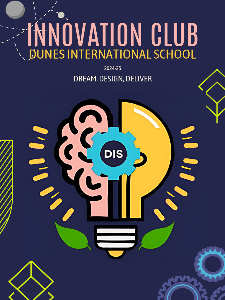 Innovation Club Booklet | PDF | Creativity | Entrepreneurship