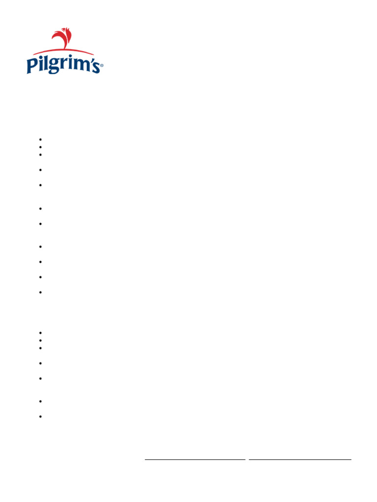 Pilgrim's Pride Reports Fourth Quarter and Year-End 2023 Results | PDF ...