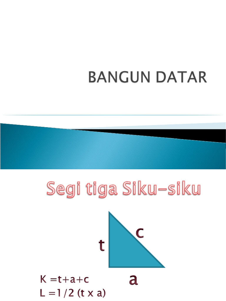 Bangun Datar | PDF