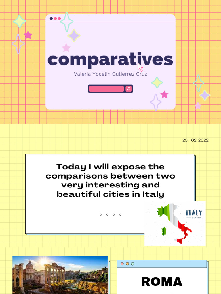 Comparatives 1 | PDF