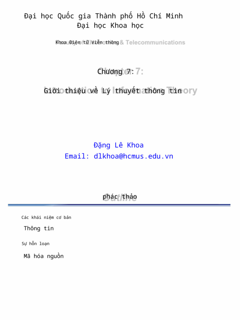 Lecture 7 Source Coding 2024-Trans | PDF Lecture 7 Source Coding 2024-Trans | PDF