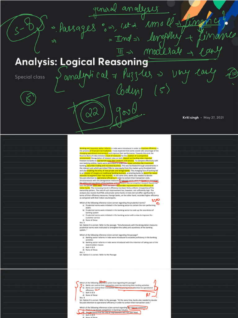 Analysis Logical Reasoning With Anno | PDF