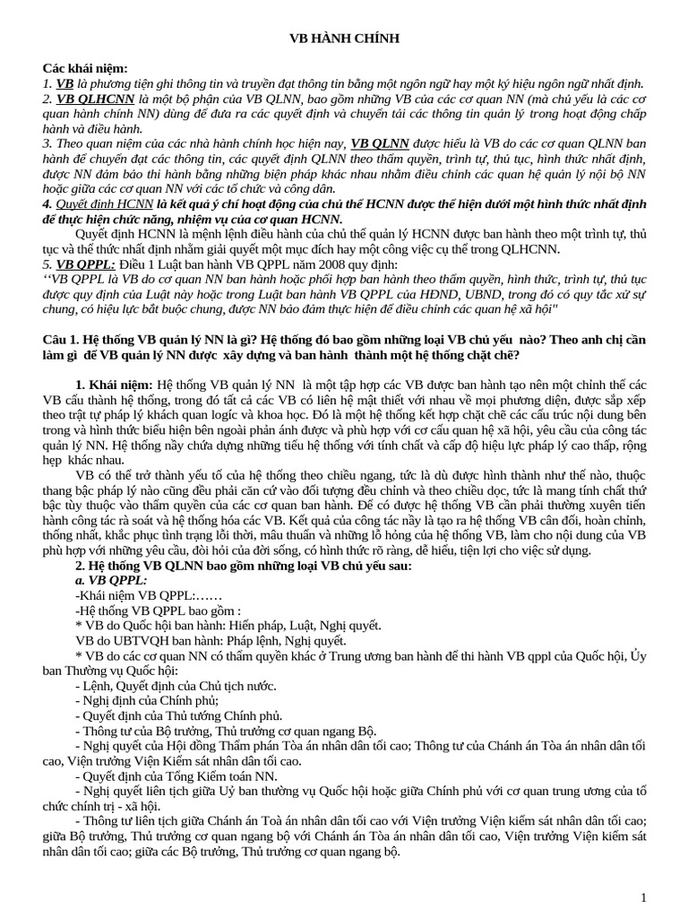 Soan-Phan Van Ban HCNN - 2 | PDF