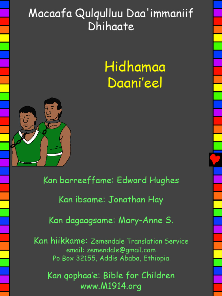 31 Daniel The Captive Afaan Oromoo | PDF