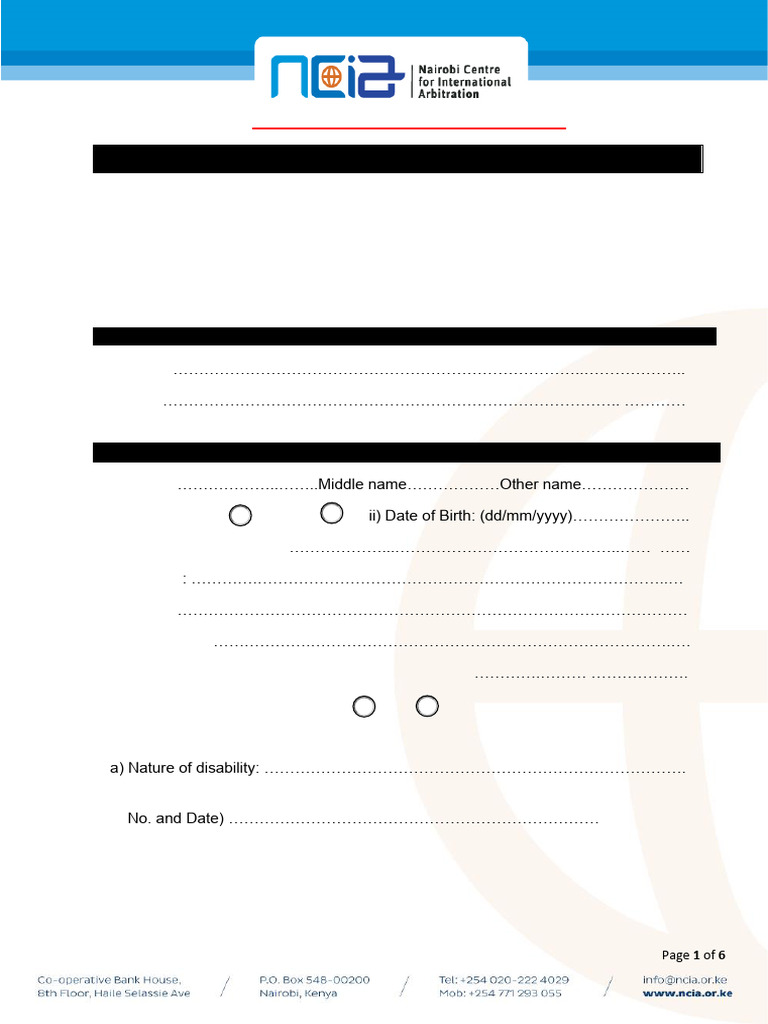 NCIA-EMPLOYMENT-APPLICATION-FORM-RVSD | PDF