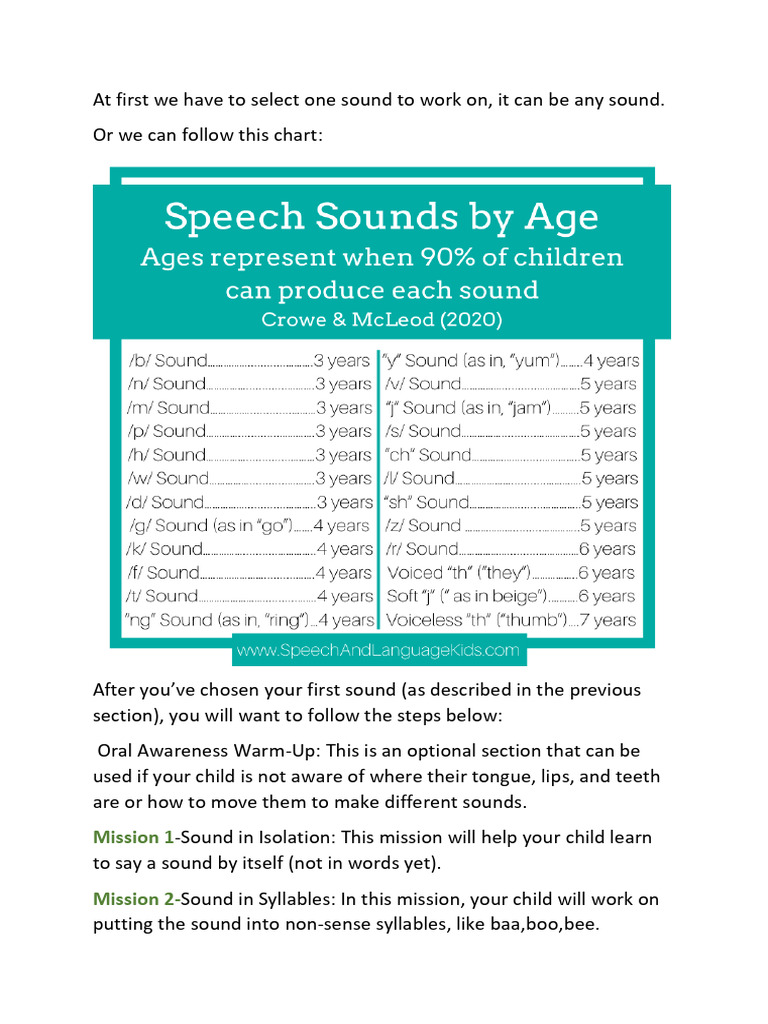 Articulation Therapy | PDF | Speech | Phrase