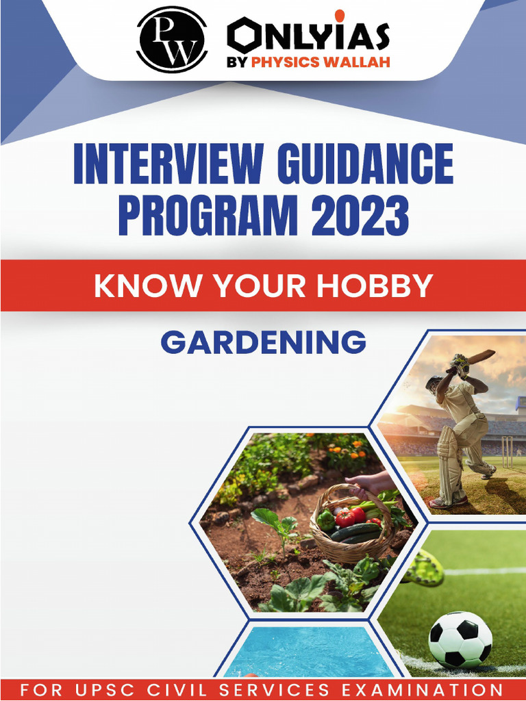 IGP 2023 Hobbies - Gardening | PDF | Hydroponics | Compost