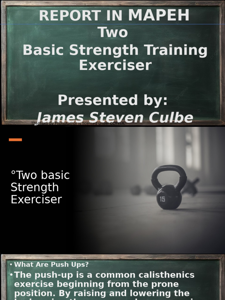 Five Basic Strength Training Exercises | PDF | Arm | Soft Tissue