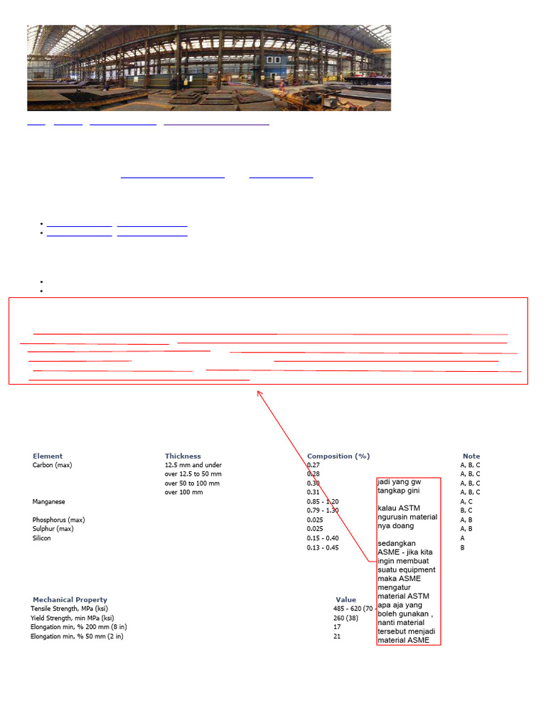 ASME SA516 vs ASTM A516 Grade 70 | PDF | Strength Of Materials | Materials