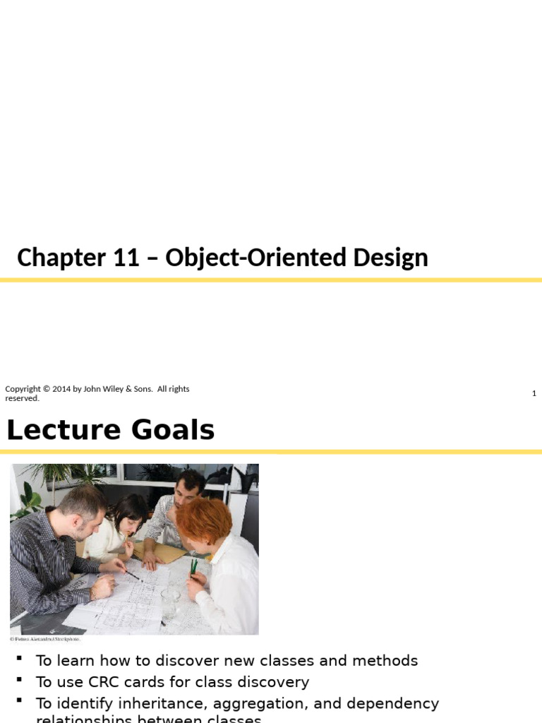 Week13_Object Oriented Design 2 | PDF | Class (Computer Programming) | Inheritance (Object ...