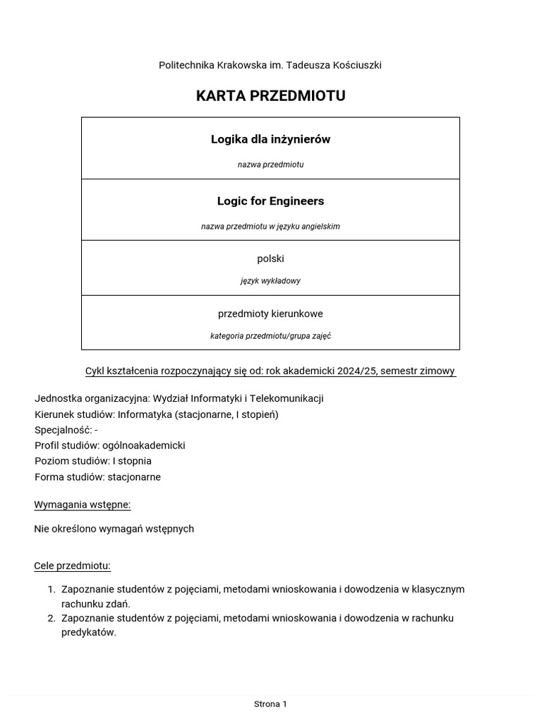 Subject Card 16512 | PDF