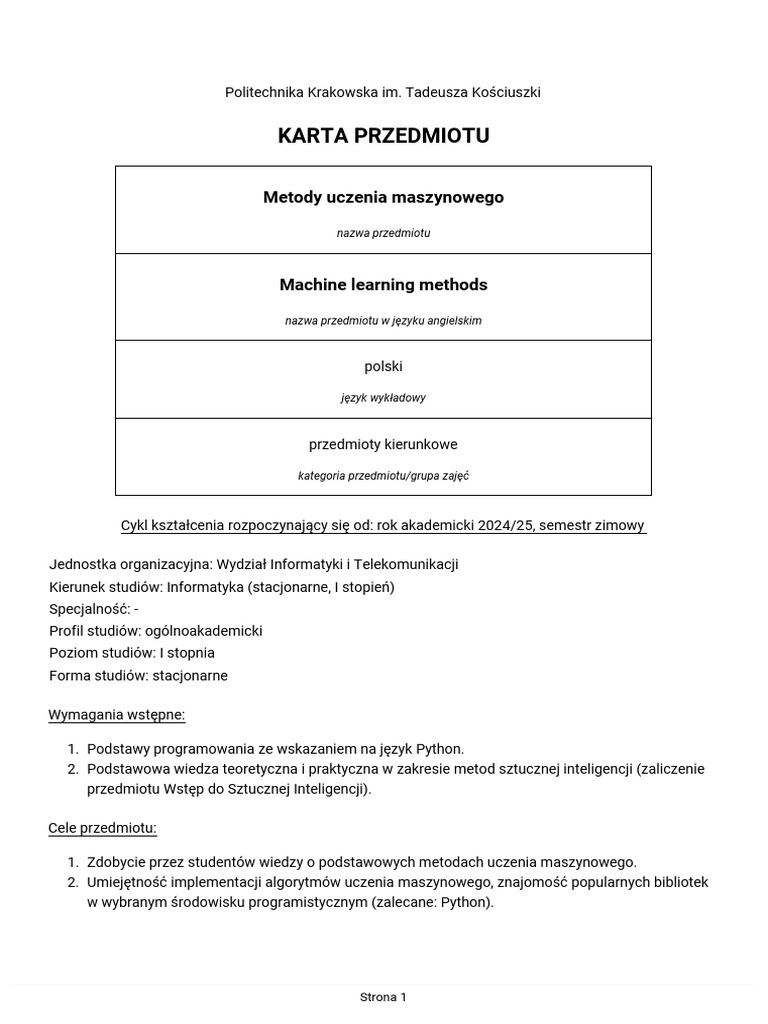 Subject Card 16536 | PDF