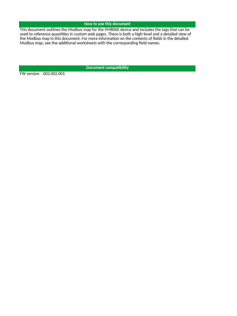 Pm8000 Modbus Map Pdf Computer Engineering Integer Computer Science