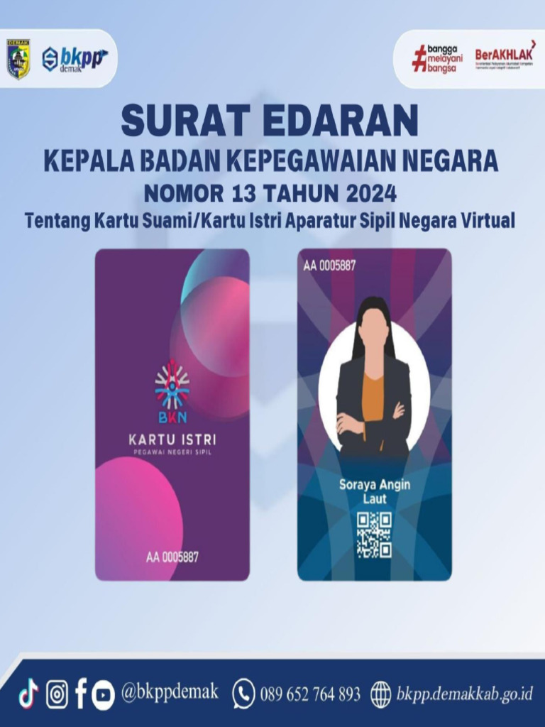 Buku Petunjuk Karis Karsu Virtual Kab. Demak | PDF