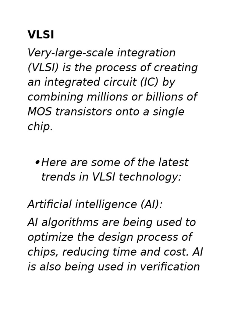 VLSI | PDF