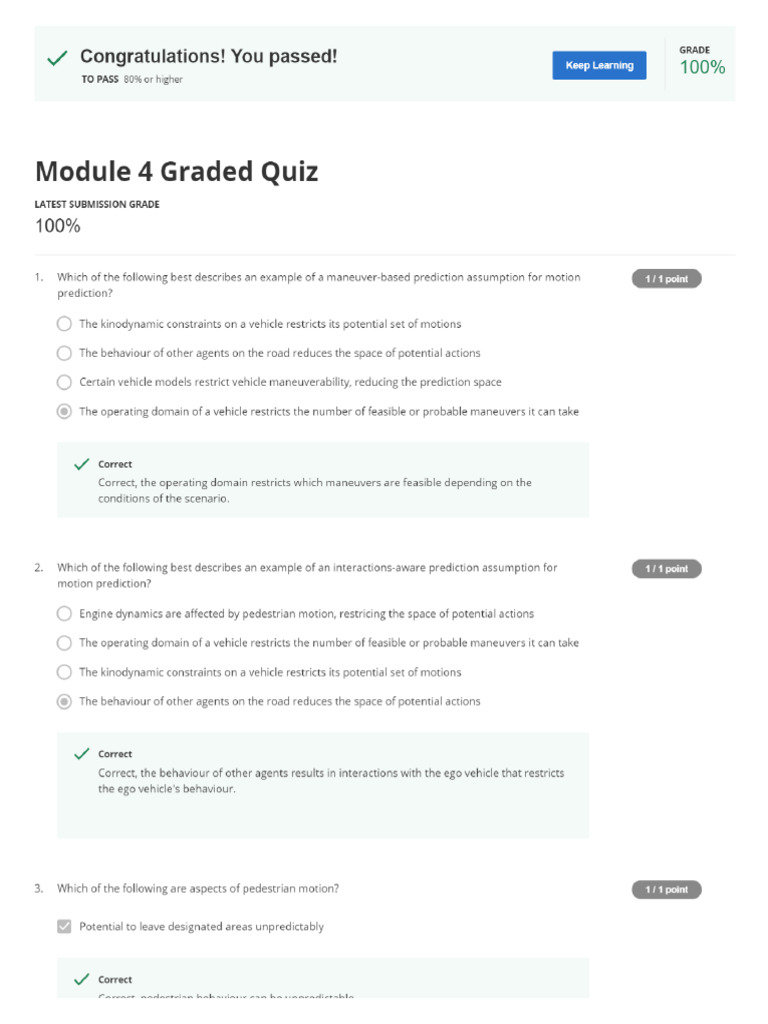 Module 4 Graded Quiz | PDF