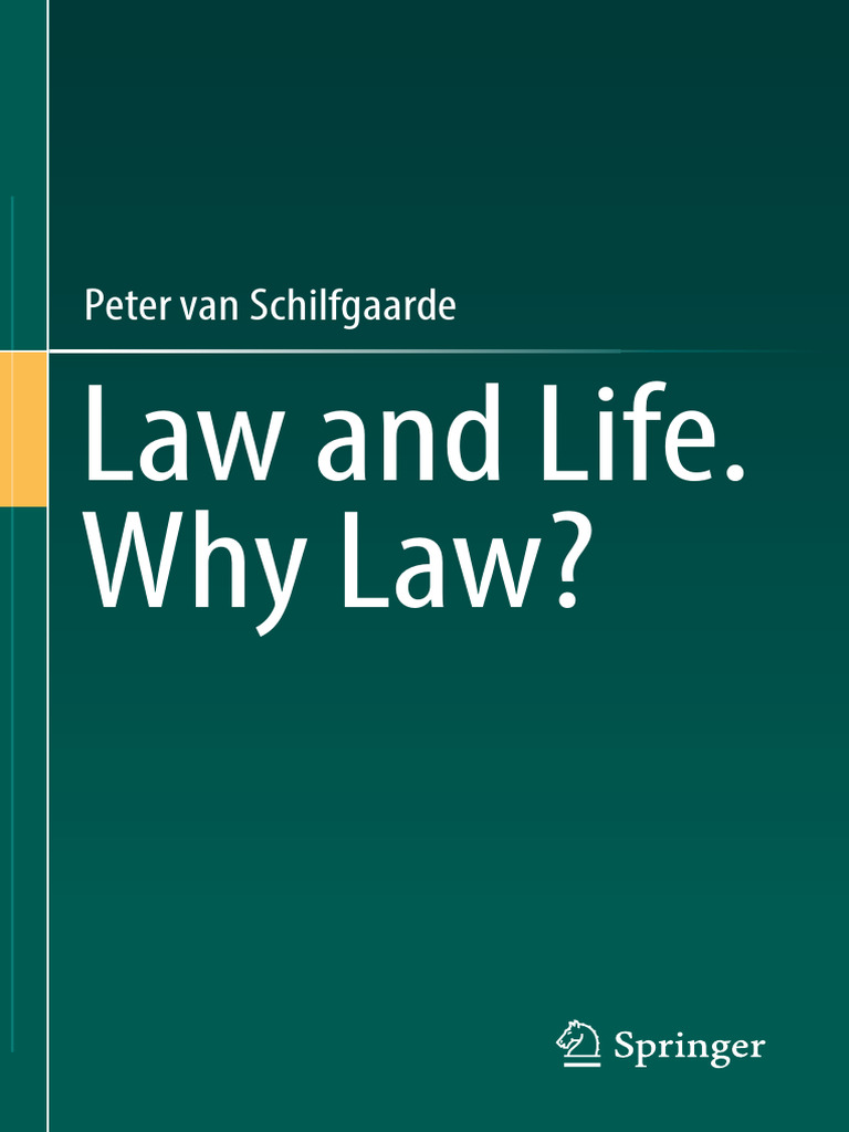 Law and Life Why Law - Compress | PDF | Immanuel Kant | Thought