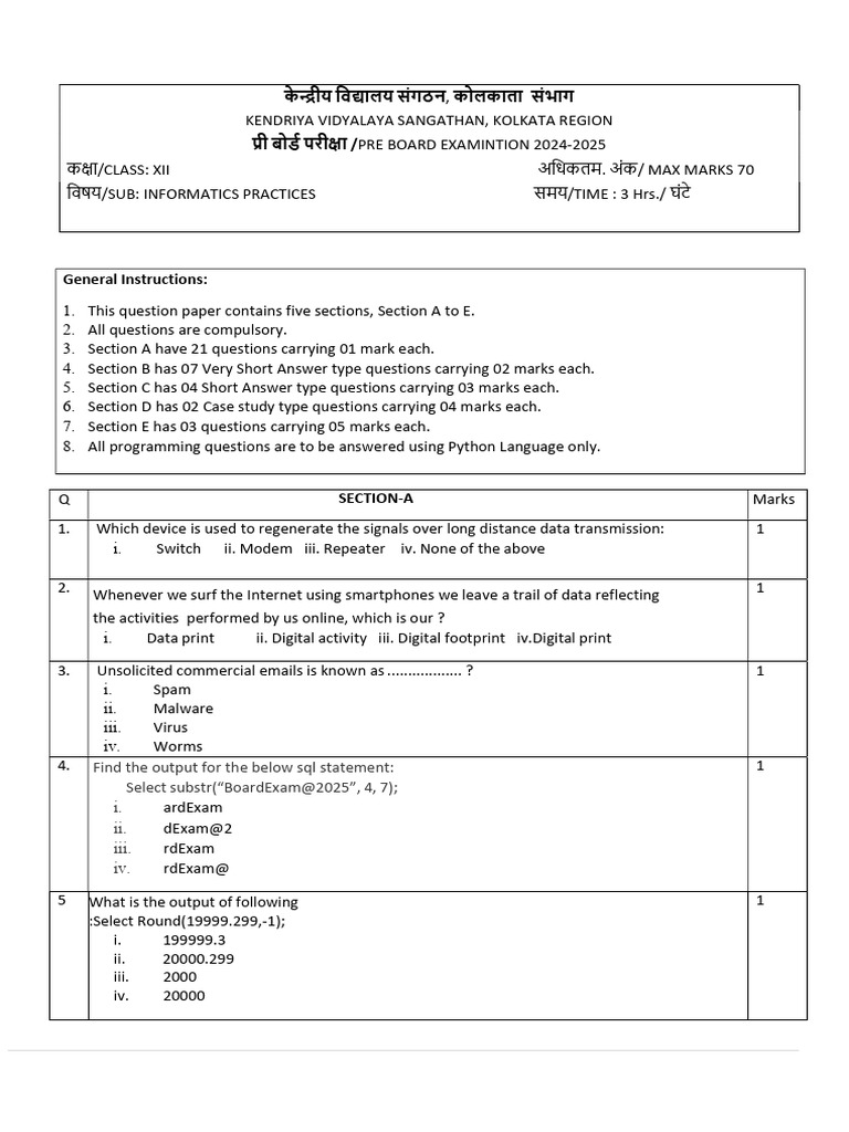 IP-QP-2 | PDF | Comma Separated Values | Computing
