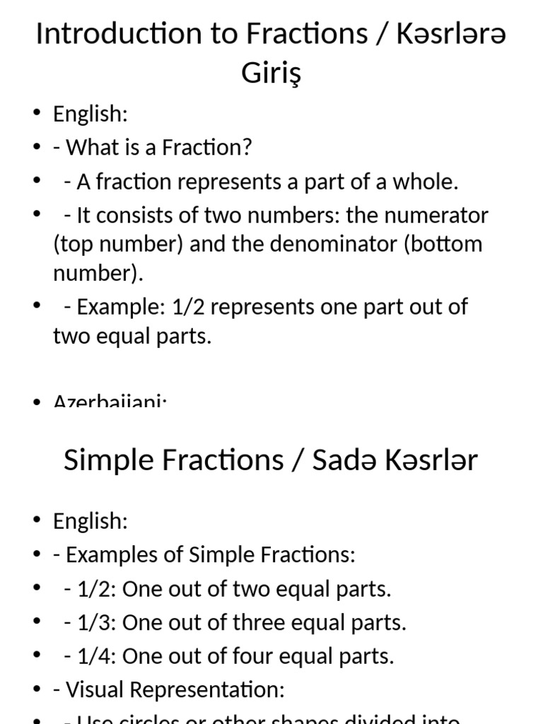 Understanding Fractions: Types & Operations | PDF