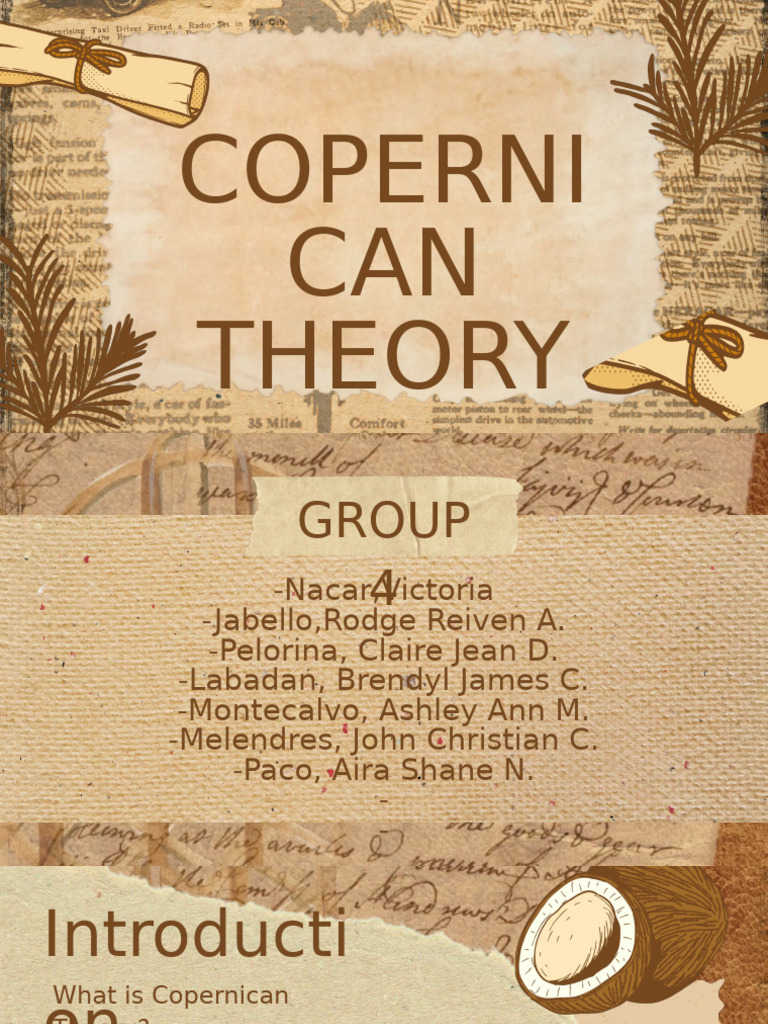 Copernican Theory: A Shift in Astronomy | PDF | Heliocentrism ...