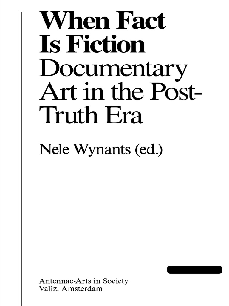 Wynants When Fact Is Fiction Introduction | PDF
