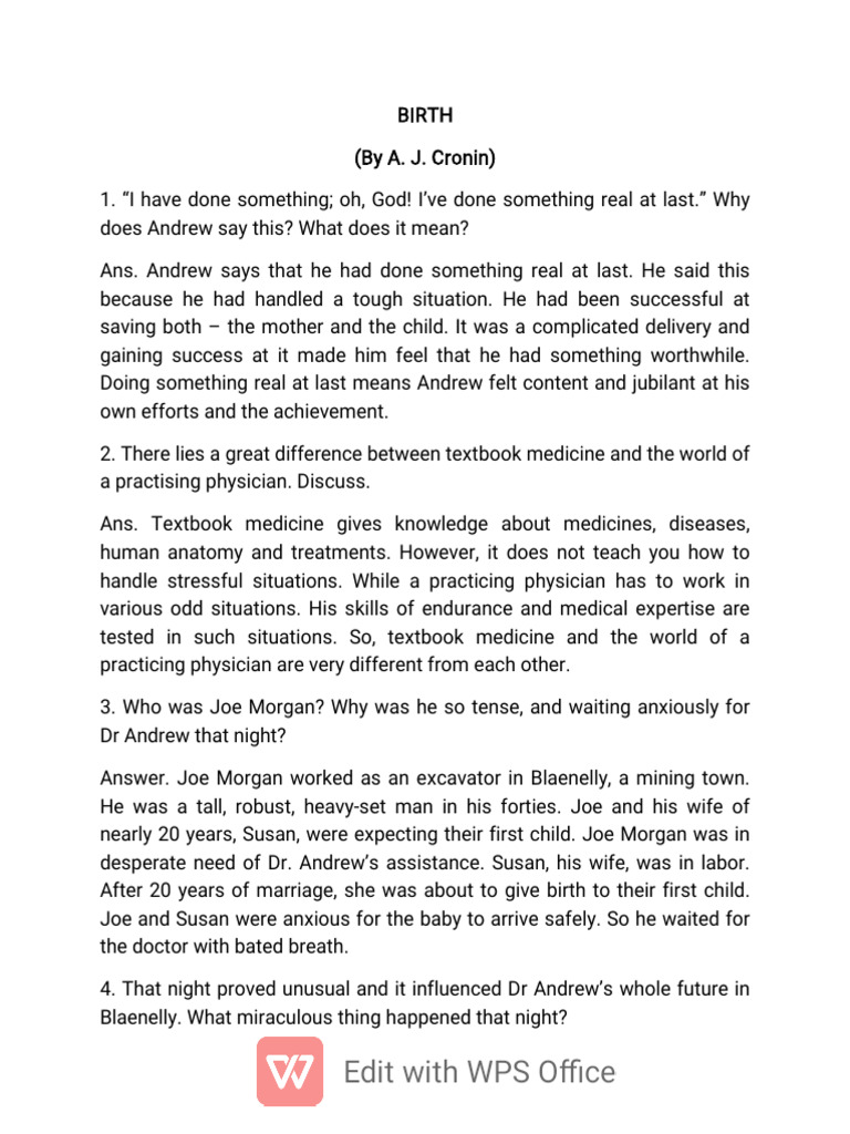 Birth | PDF | Physician