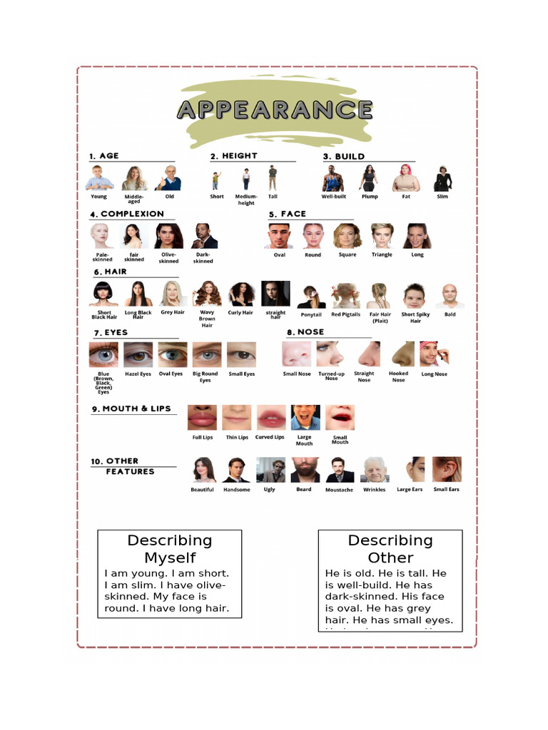 Describing People | PDF