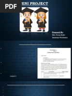 Aktu Mini Project Guidelines 2025 For MBA | PDF