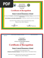 Certificate of Participation Brigada 2024 2025 | PDF