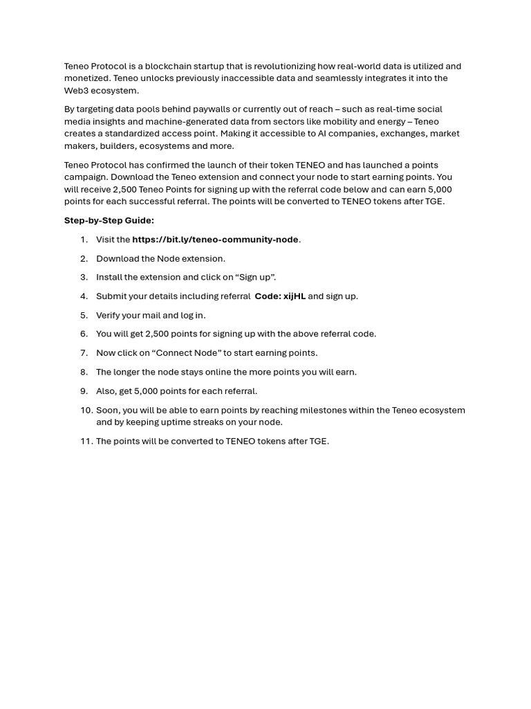 TENEO | PDF TENEO | PDF