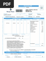 Kenya Power Utility Bill Template | PDF