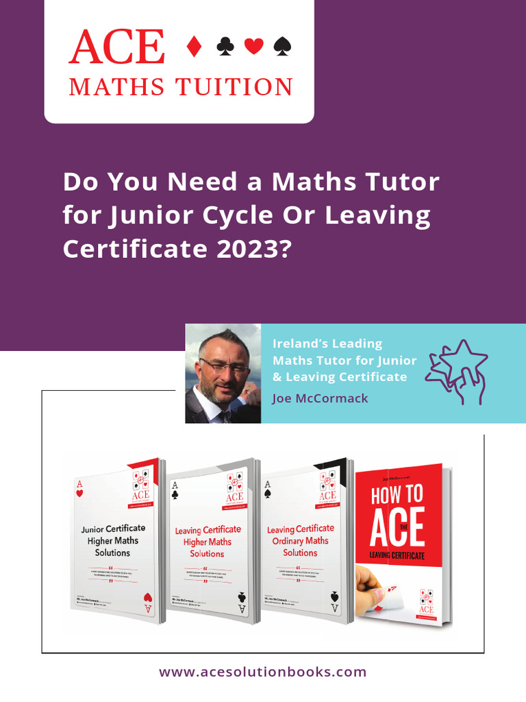 ACE Maths Tuition Brochure 2022 23 Web | PDF | Mathematics