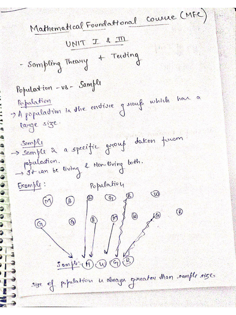 MFC (1st Midterm) Part 1 | PDF