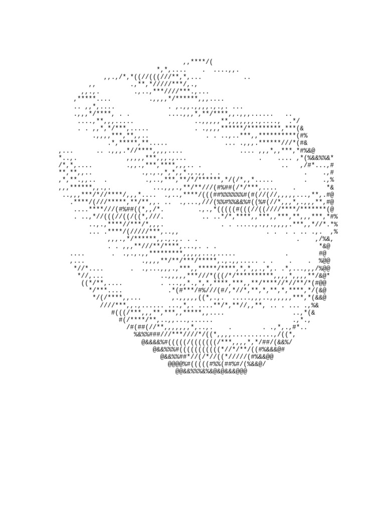 Ascii Art | PDF