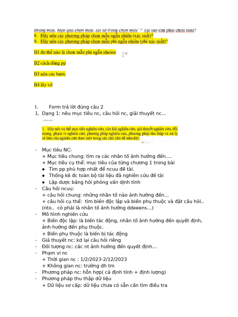 Cach Lam PPNCKH | PDF