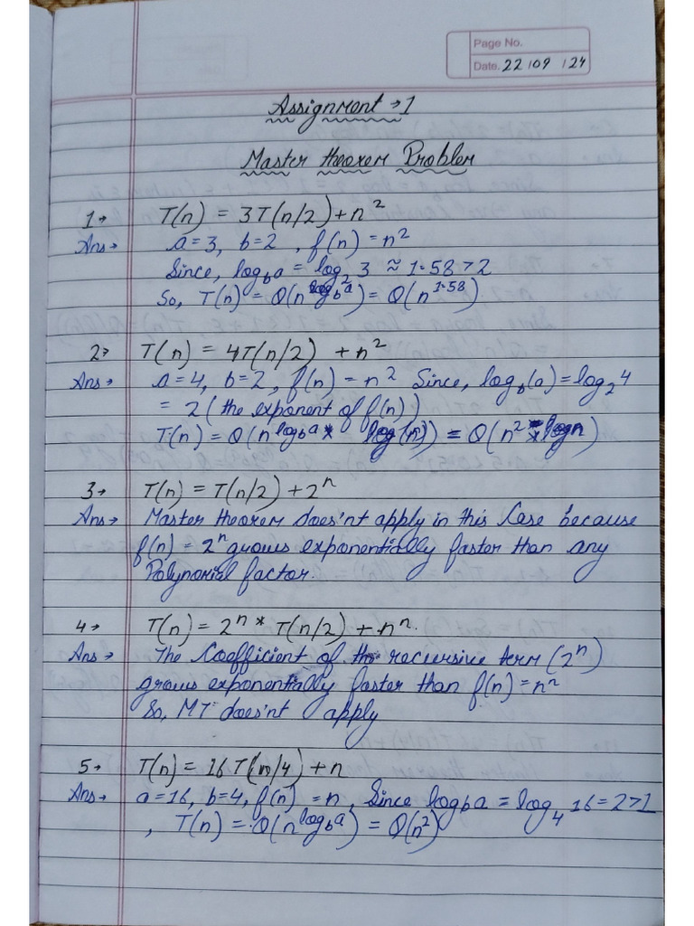 Tushar 2300680109011 DAA Assignment 1 | PDF