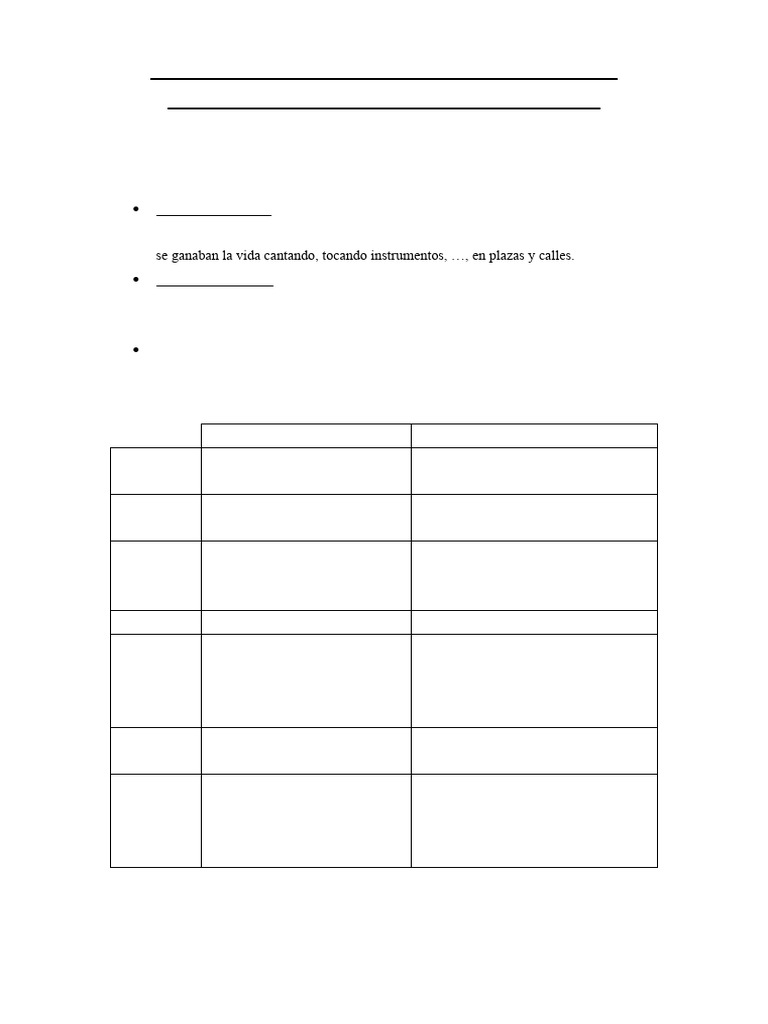 1 Mester de Juglaría y Mester de Clerecía | PDF