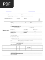 New India Motor Claim Intimation Form | PDF