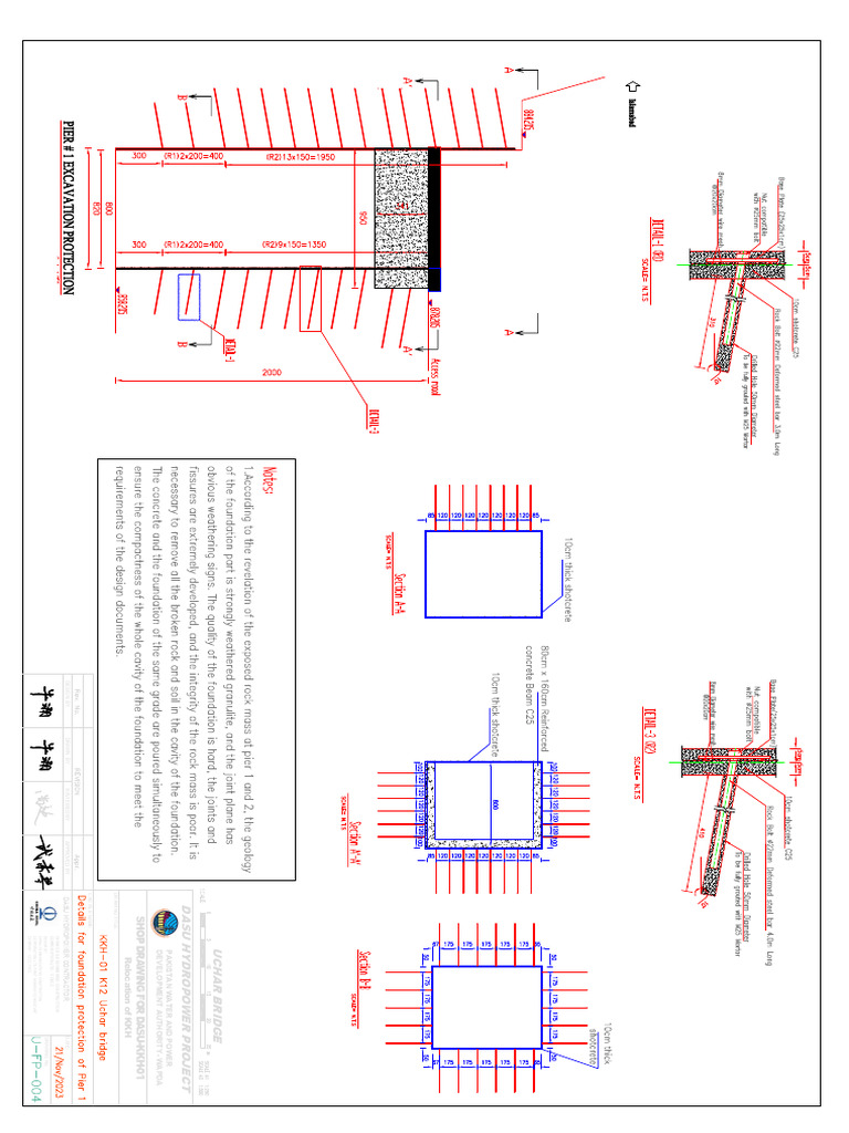 2023.11.23 Pier 1 Foundation RCC Wall 2 | PDF | Economy Of China ...