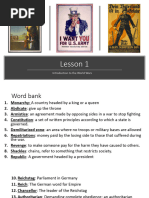 WWII Vocabulary Guide | PDF | World War II | Allies Of World War II