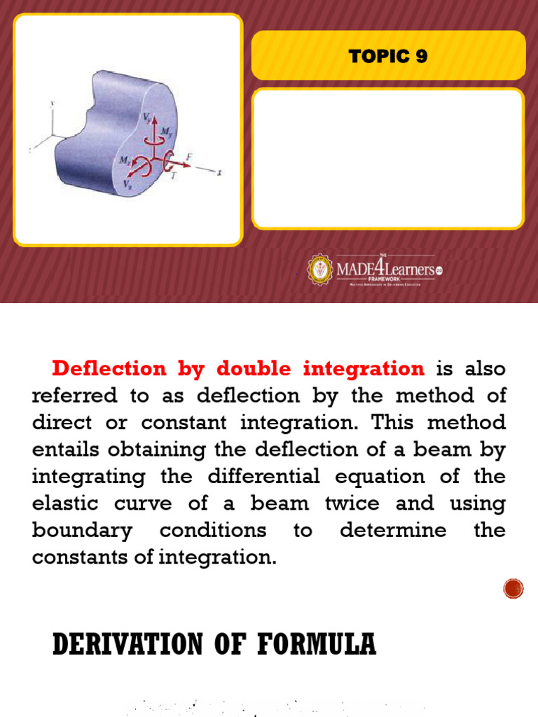 Ce 234 Deflection Double Integration | PDF